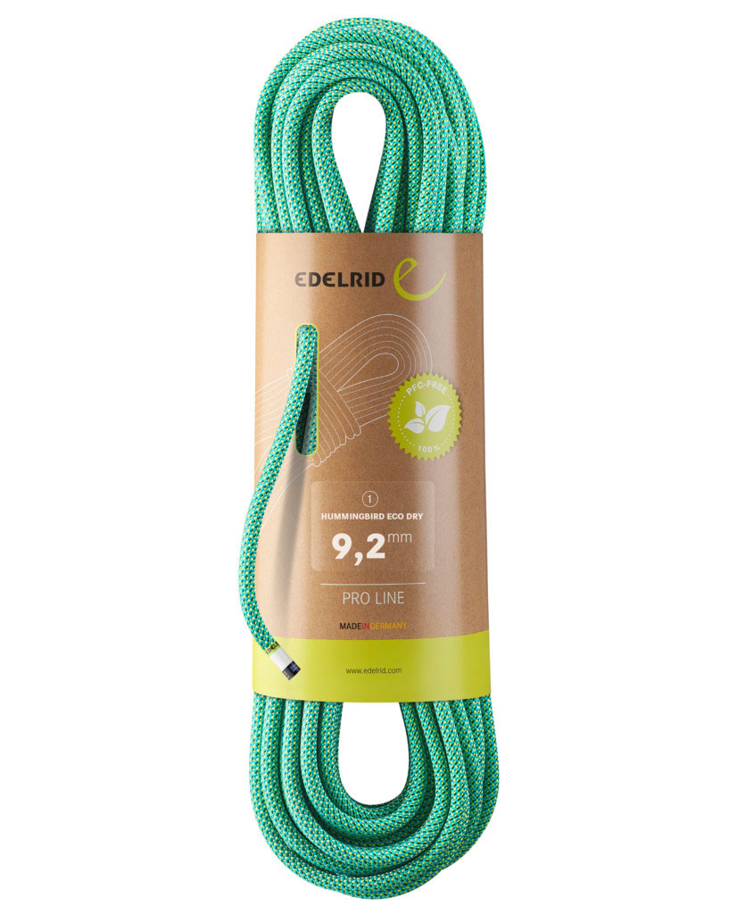 Edelrid Hummingbird Eco Dry 9.2mm Climbing Rope Review - The ...