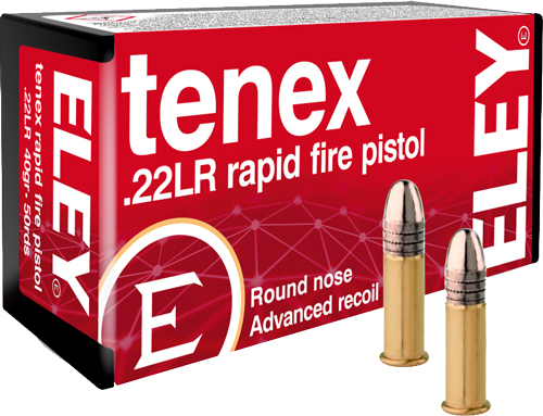 Eley Ammunition Eley Tenex Rapid Fire Pistol 22lr 40gr Rn 00130 46% Off ...