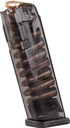 Elite Tactical Systems Glock 17/18/19/26/34/45 9mm 17 Round Magazine ...