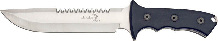 Elk Ridge Sawback Hunter Fixed Blade Knife Review - The Civil War