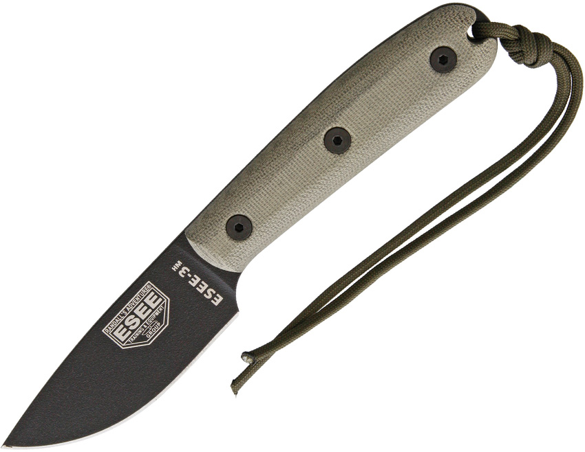 Esee Model 3 With Modified Handle Fixed Blade Knife Review - Gun Values ...