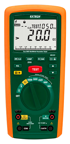 Extech Instruments Insulation Tester/True RMS Multimeter Review - The ...