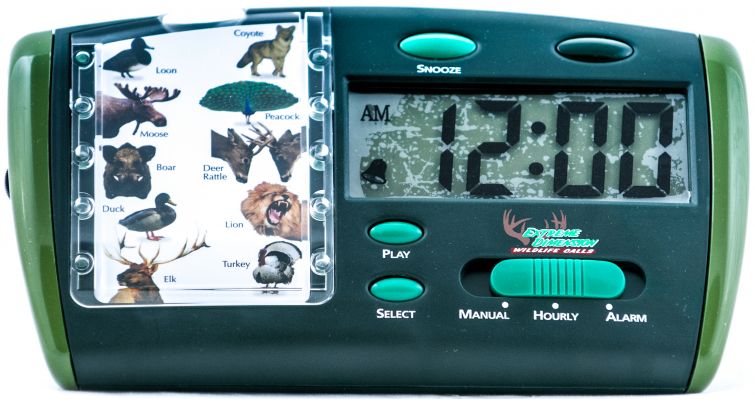 Extreme Dimension Wildlife Calls Sportsman's Alarm Clock - Animal ...