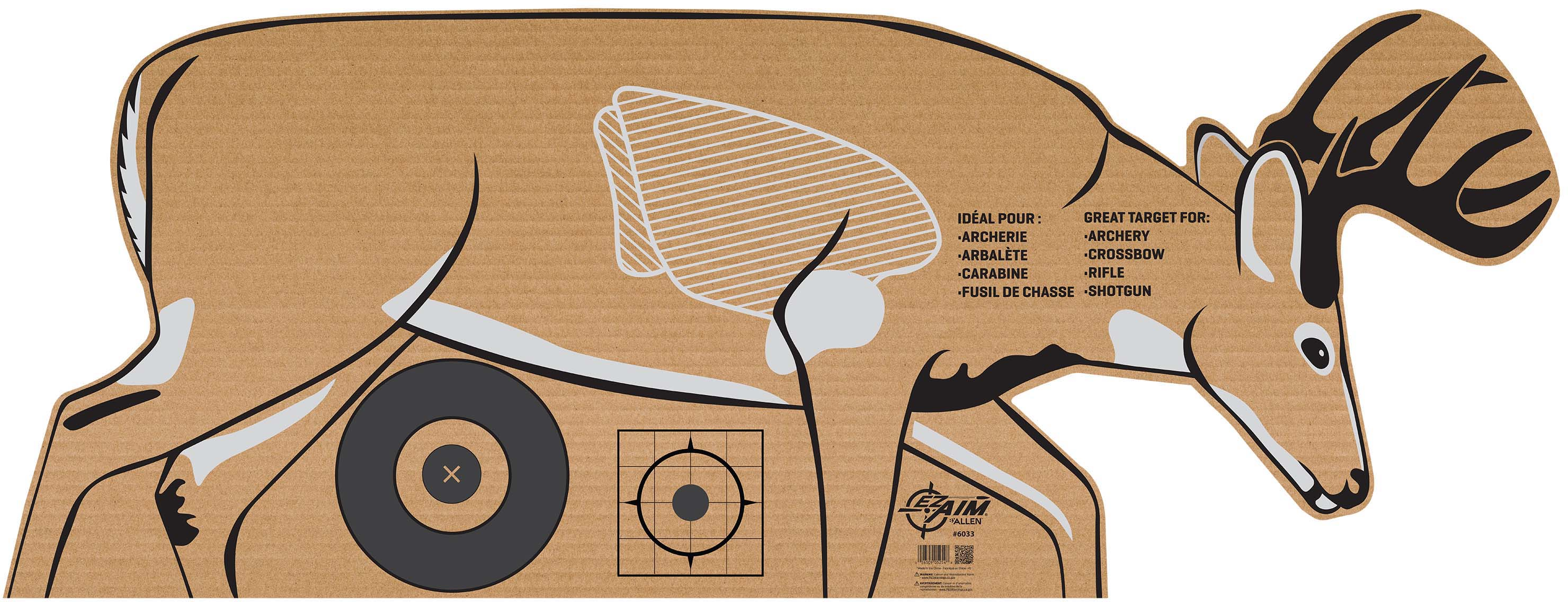 Allen EZ Aim Cardboard Deer Shooting Target Review - The Professional ...