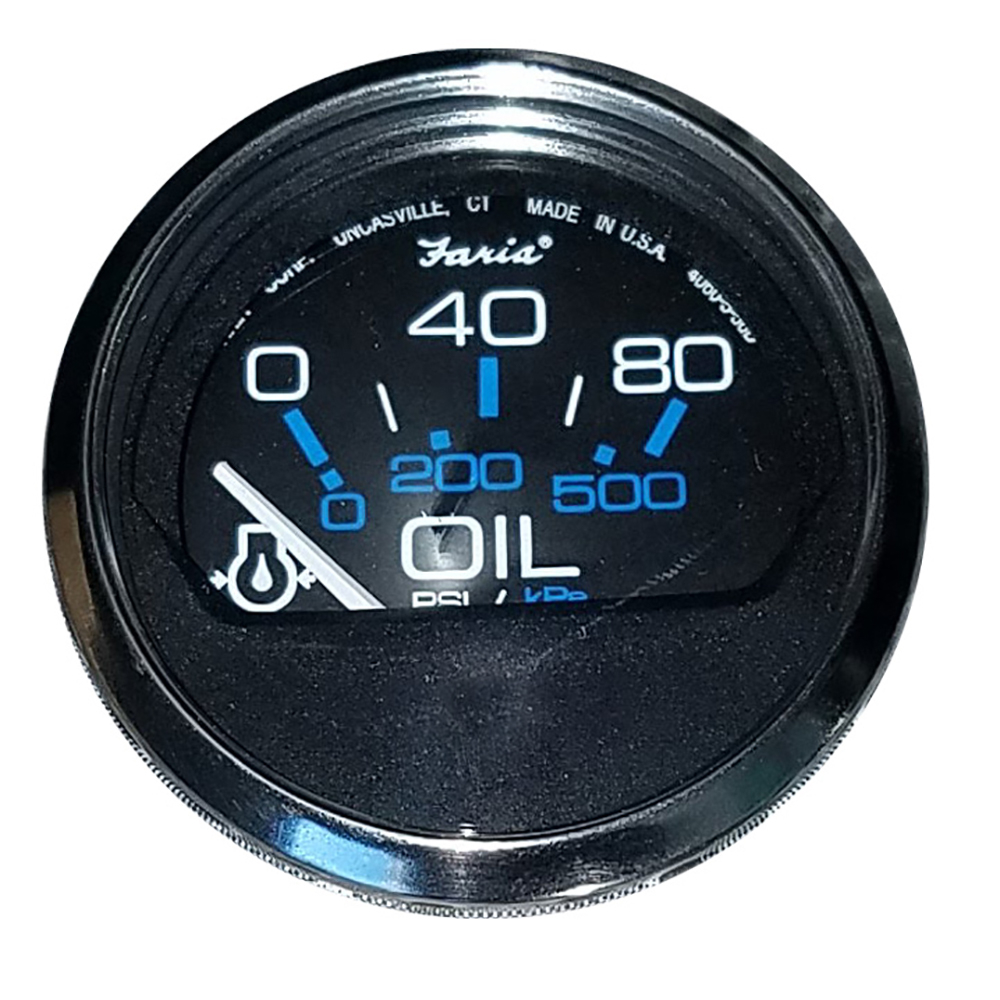 Faria Beede Instruments Chesapeake Black SS Oil Pressure Gauge Review ...