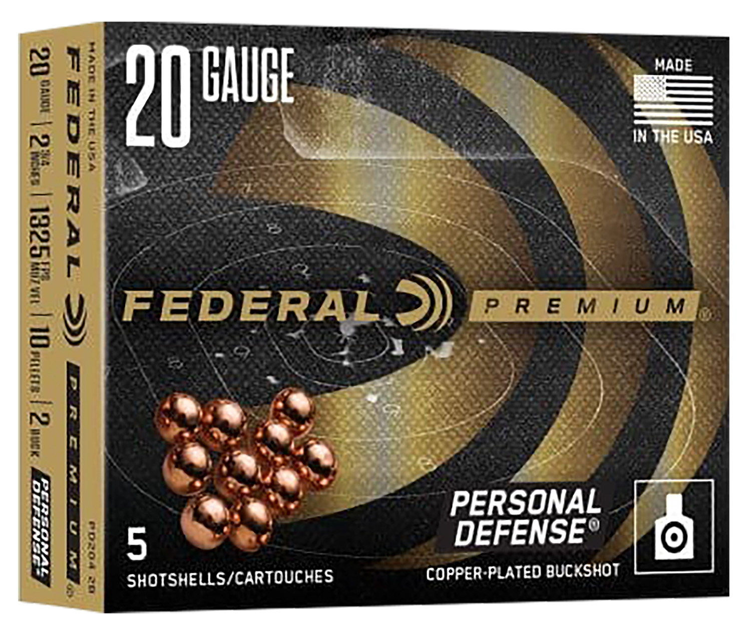 Federal Flite Control 20 Gauge 2 Pellet Buckshot Ammunition PD204 2B ...