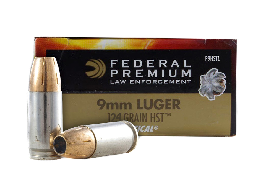 Federal Premium Personal Defense HST 9mm Luger 124 Grain Jacketed ...