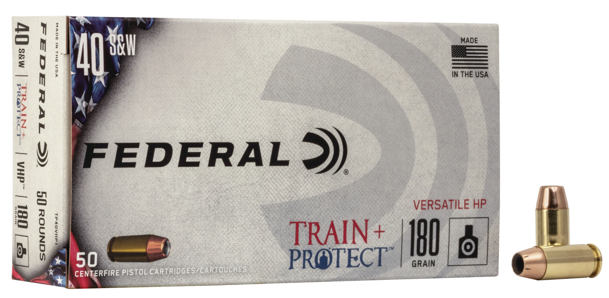 Federal Premium .40 S&W 180 Grain JHP Ammunition TP40VHP1 Review - The ...