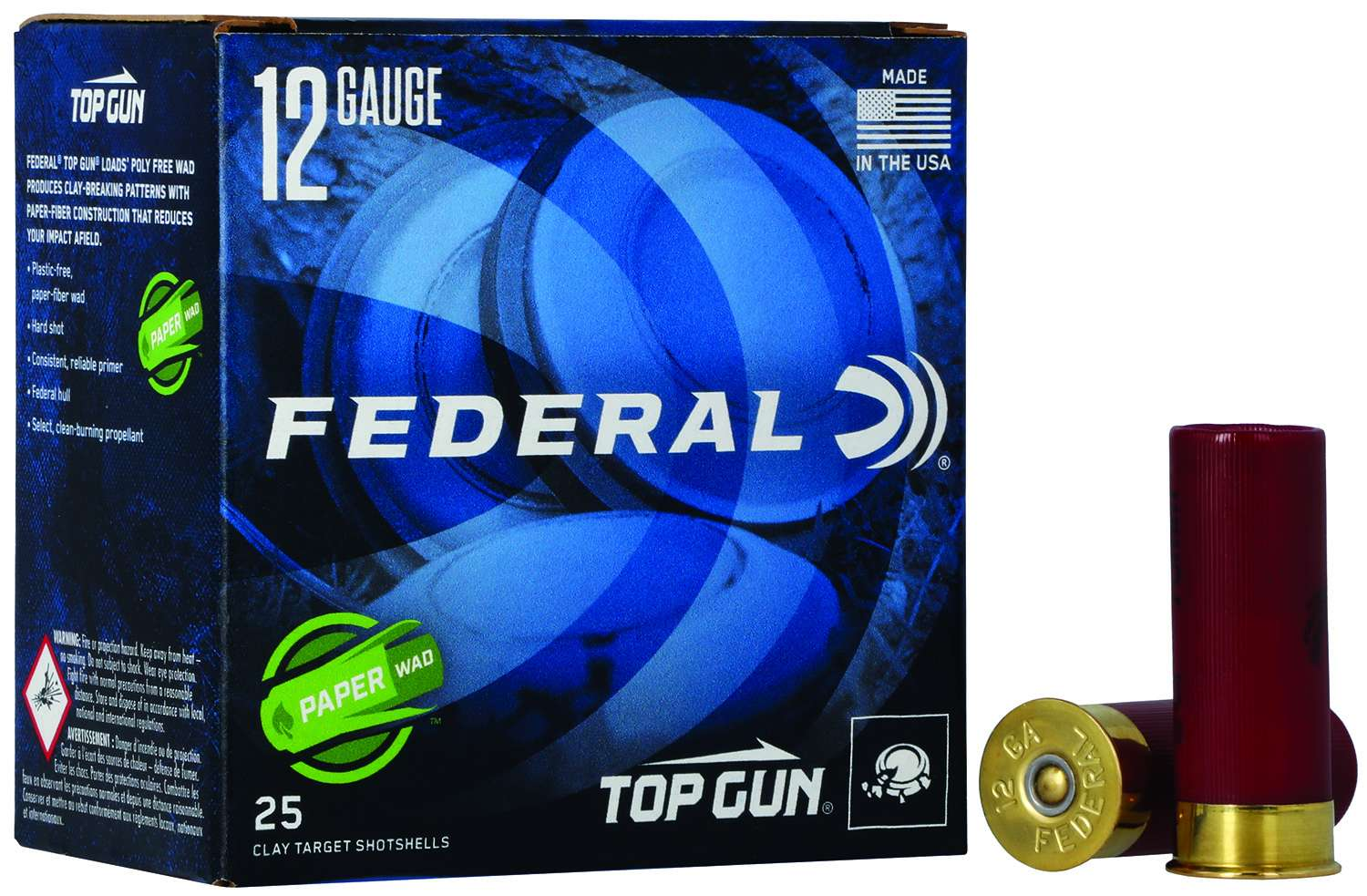 Federal Premium 12 Gauge 1oz 2 3/4in 1250 FPS Shotgun Ammunition ...