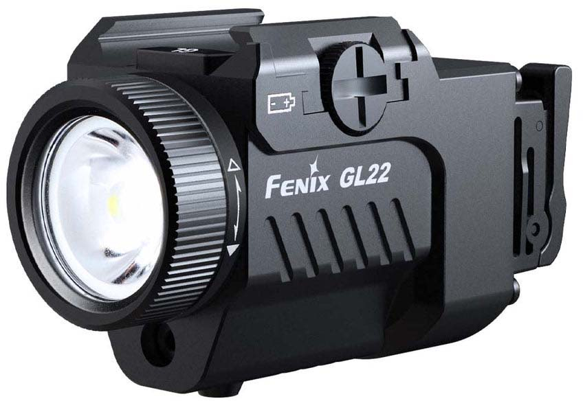 Fenix GL22 Tactical LED Weapon Light with Red Laser Review - The Civil War