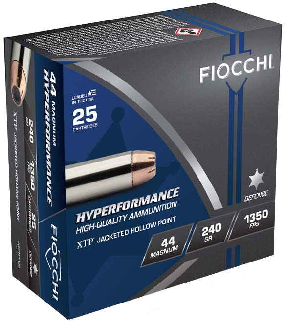 Fiocchi Hyperformance Defense .44 Remington Magnum 240 Grain JHP ...