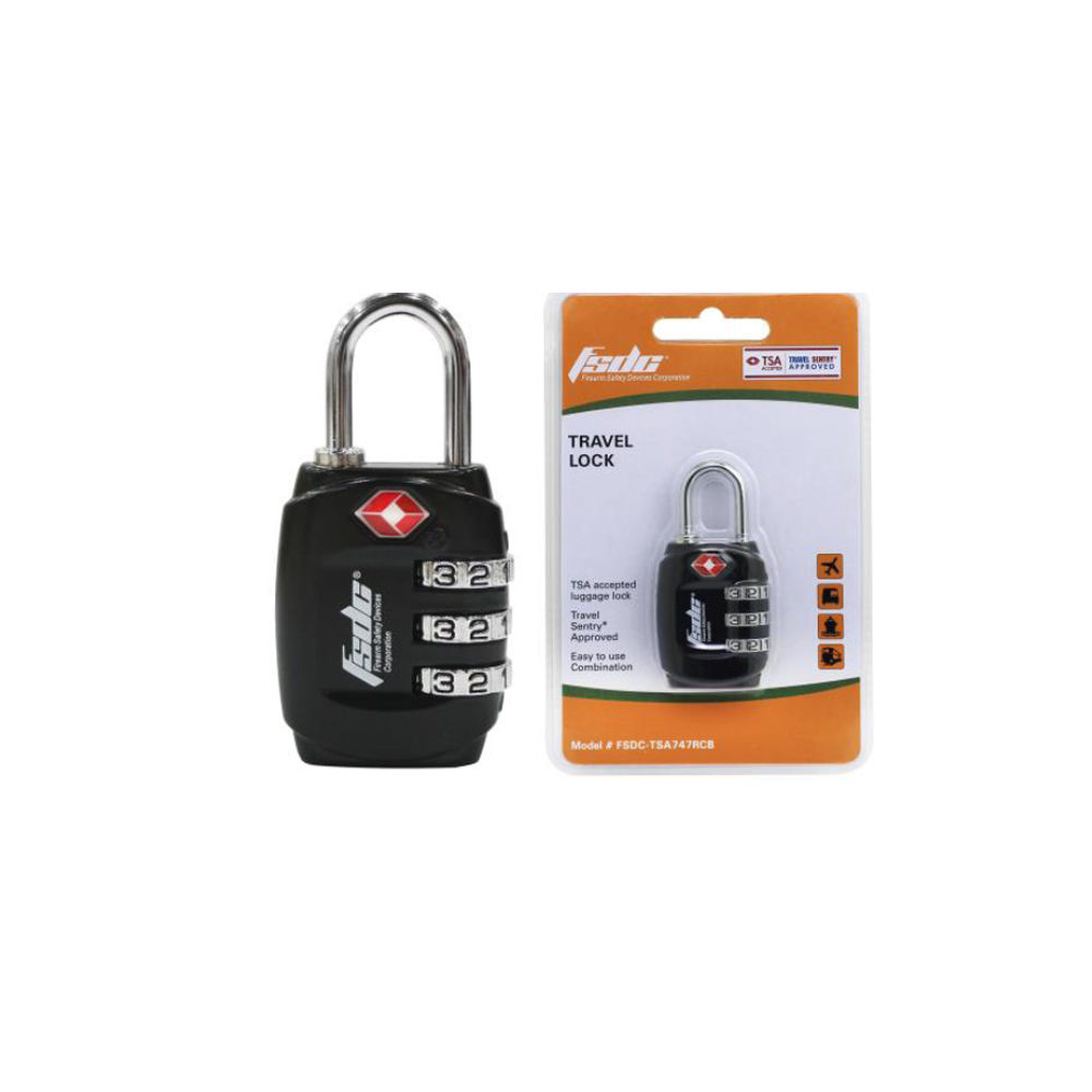 Firearms Safety Devices Luggage lock with Steel Shackle Review - The ...