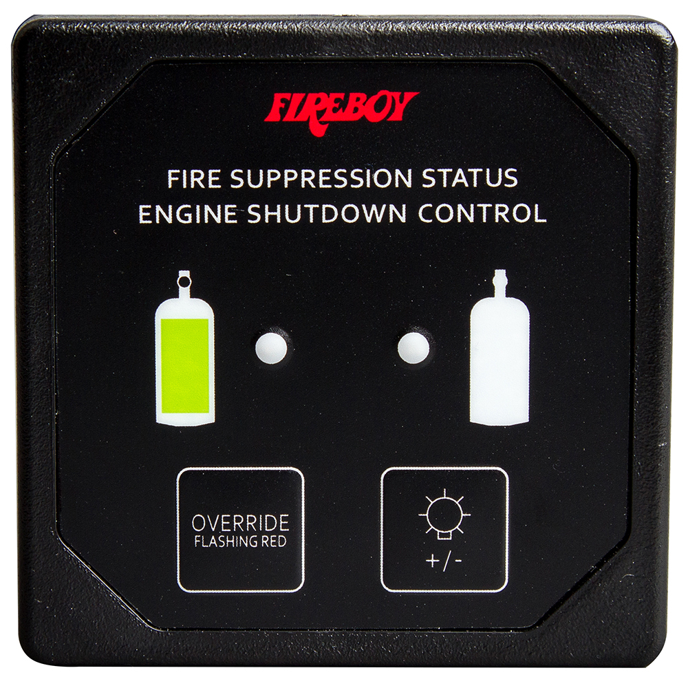 Fireboy-Xintex Deluxe Helm Display w/Membrane Switch, Remote Horn ...
