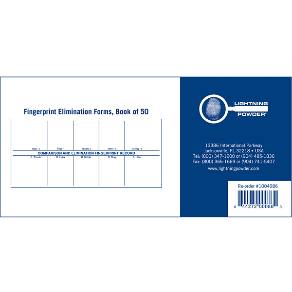 Forensics Source Refill Forms For Elimination K Review - The ...
