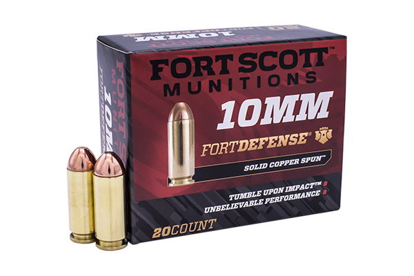 Fort Scott Munitions 10MM 125 Grain Pistol Ammunition 10MM-125-SCV ...