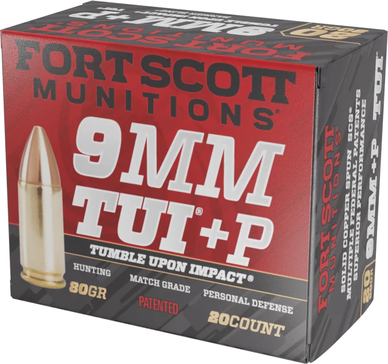 Fort Scott Munitions 9mm +P 80 Grain SCS Solid Copper Ammunition Review ...