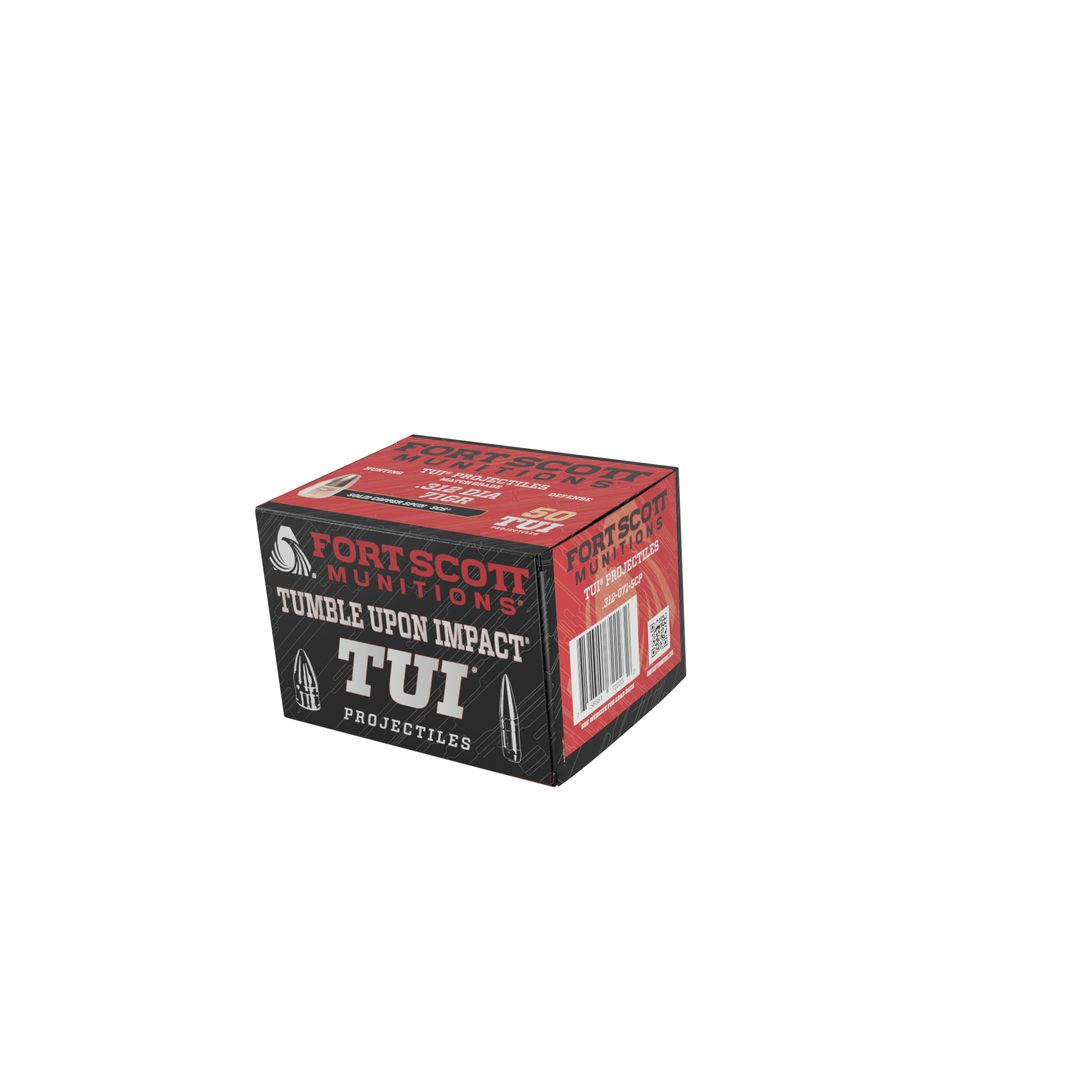 Fort Scott Munitions .312-071-SCP Projectile Rifle Bullets, 71 Grain ...