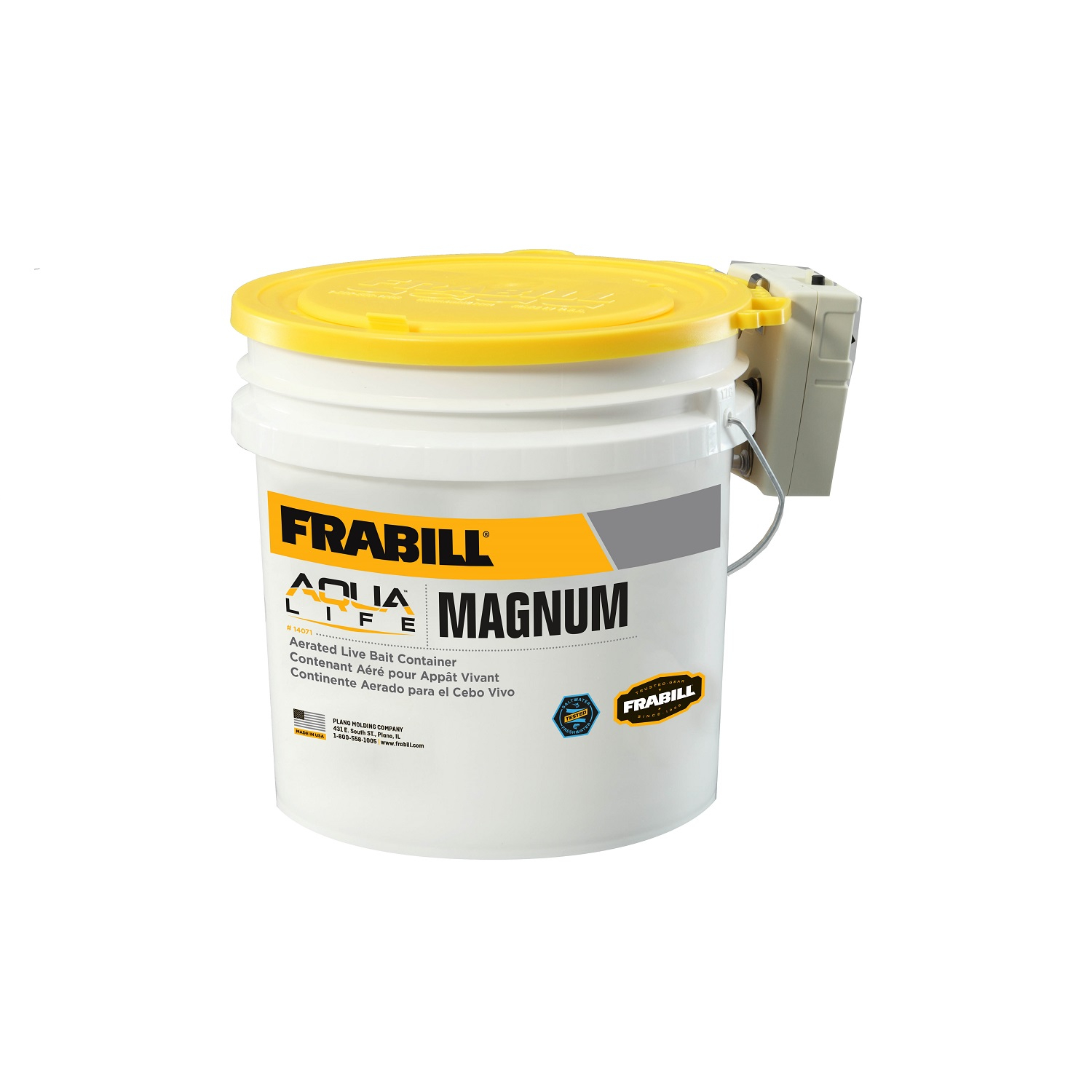 Frabill Magnum Bucket with Aerator Review - The Civil War