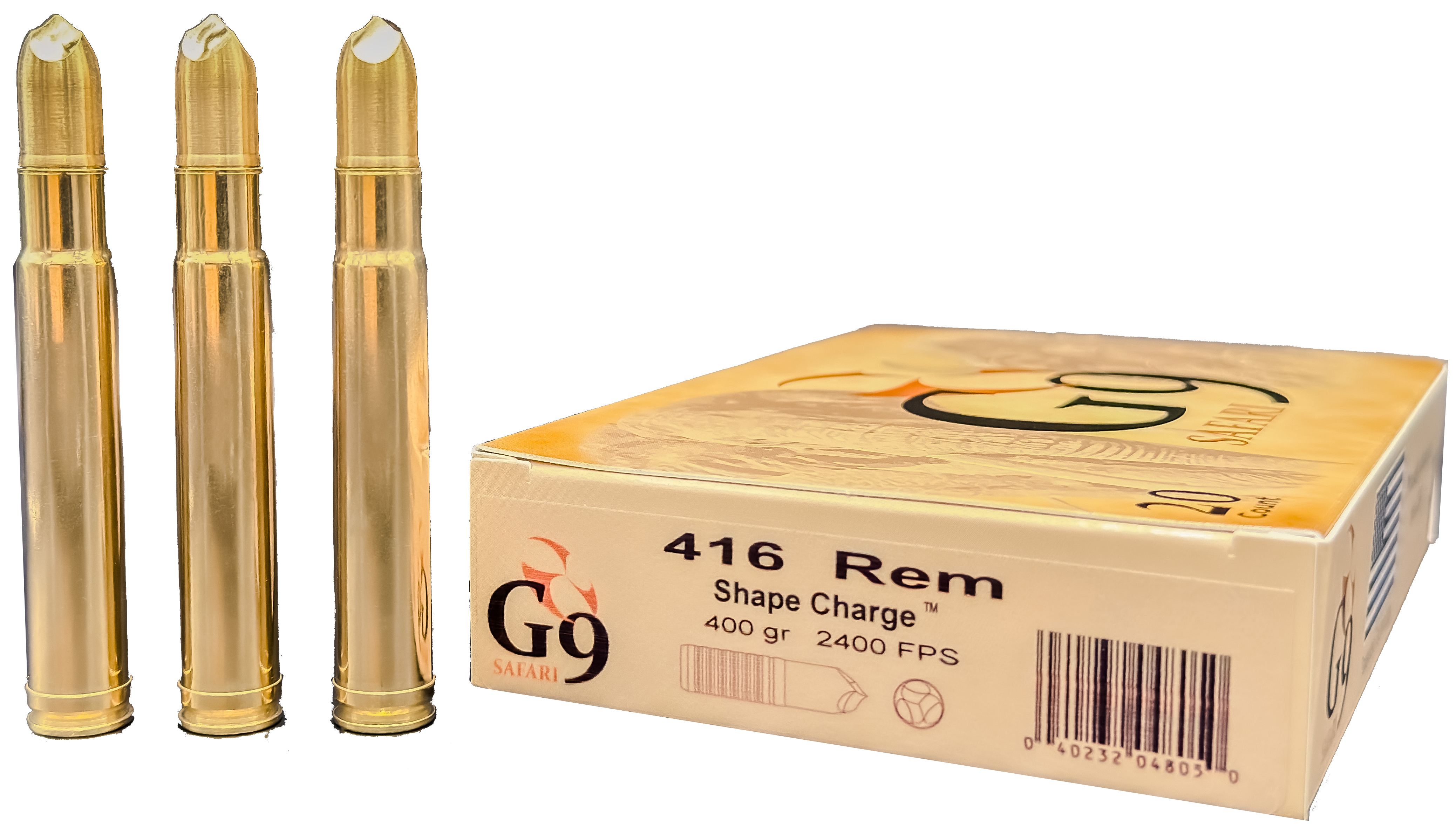 G9 Defense Safari .416 Remington Magnum 400 Grain Shape Charge ...