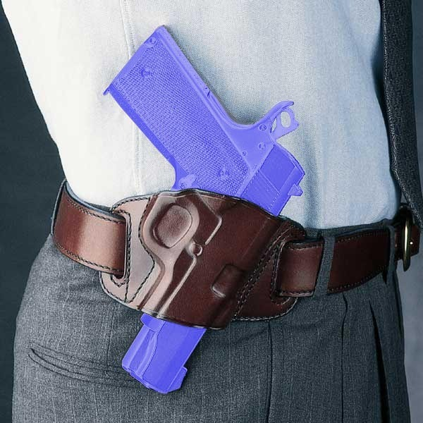 Galco Quick Slide Left Hand Holster Fits Glock 17 Review - The Civil War