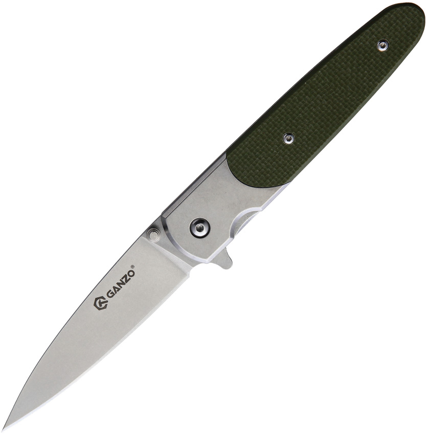 Ganzo Knives G7432 Linerlock Green Folding Knife Review - The ...