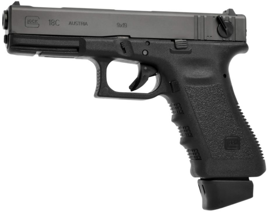 Buy Glock 18C Pistol, 9mm Luger, 4.49in barrel Compatible Products