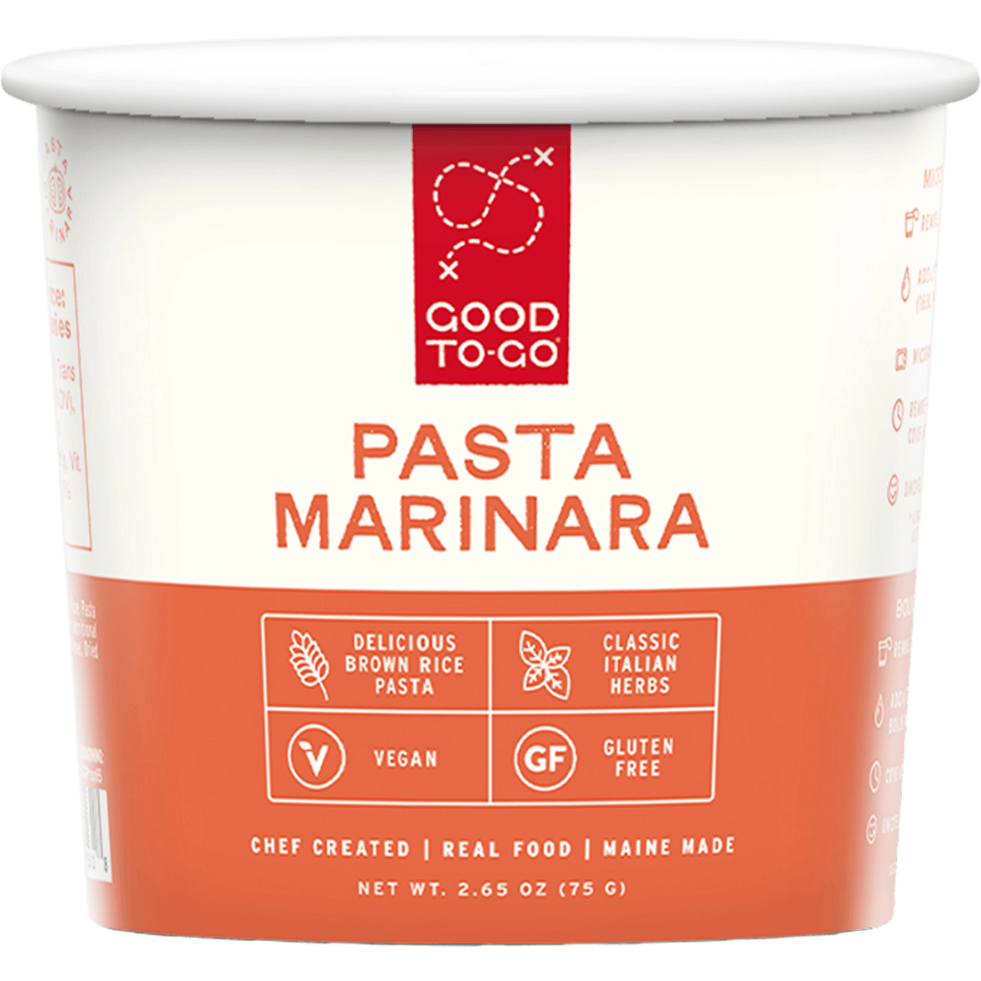 Good To-Go Pasta Marinara Cup Review - The Civil War