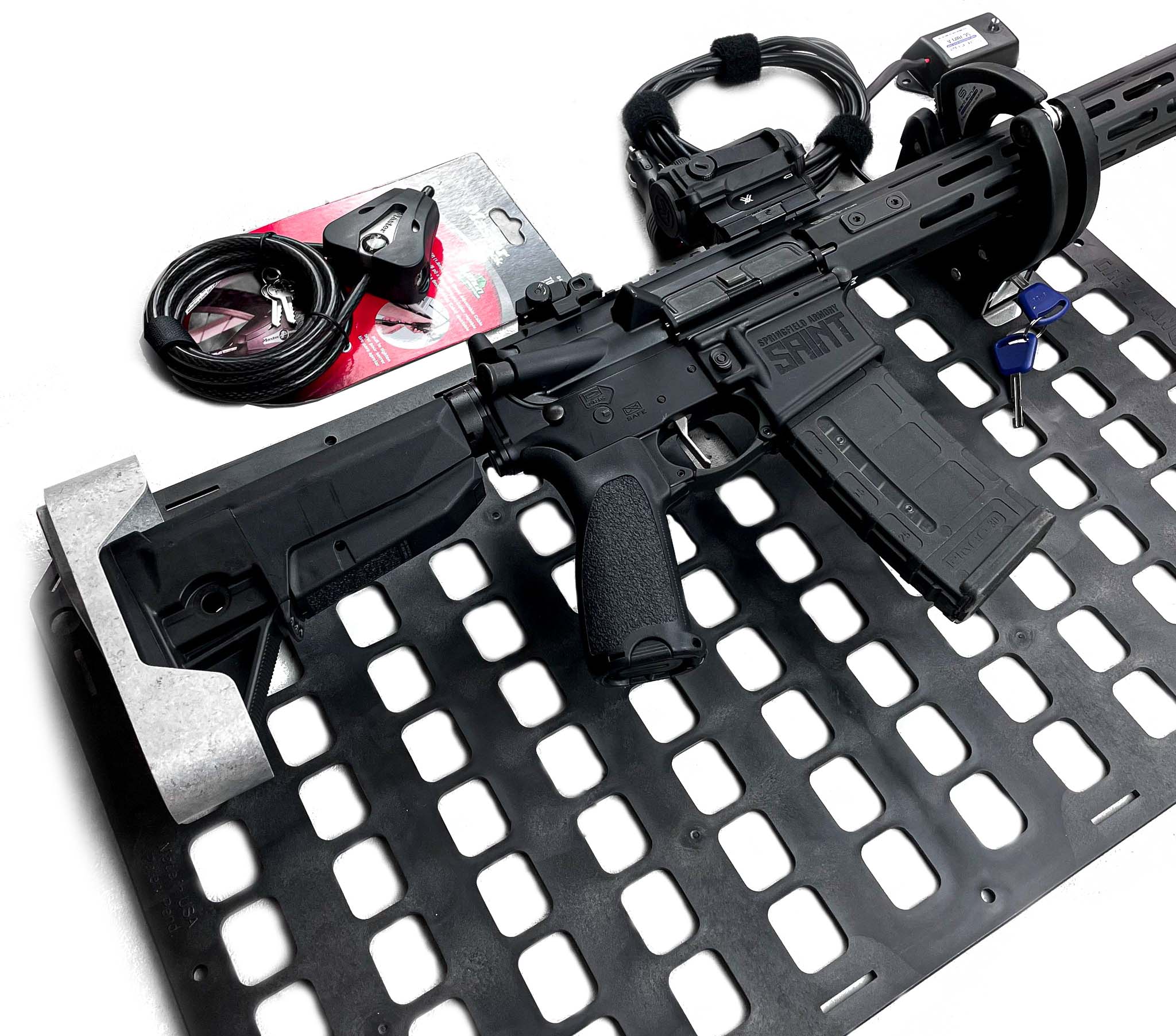 Grey Man Tactical Locking Rifle Rack Kit | Free Shipping over $49!