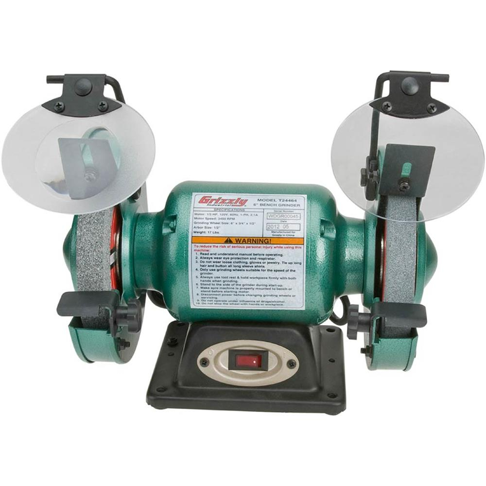 Grizzly Industrial HP 6in. Bench Grinder Review - Gun Values Board