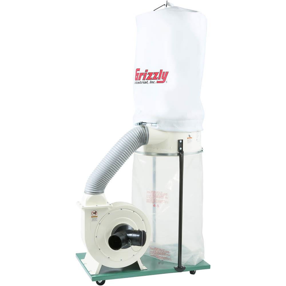 Grizzly Industrial Dust Collector w/Aluminum Impeller Review - The ...