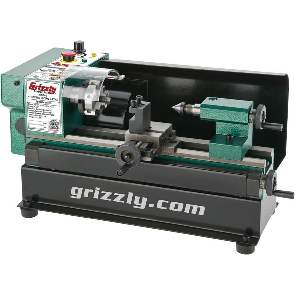 Grizzly Industrial Micro Metal Lathe Review - The Civil War