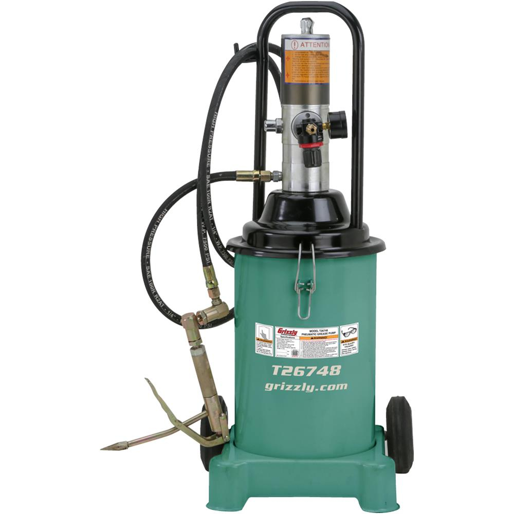 Grizzly Industrial Air Operated Grease Pump Review - The Civil War