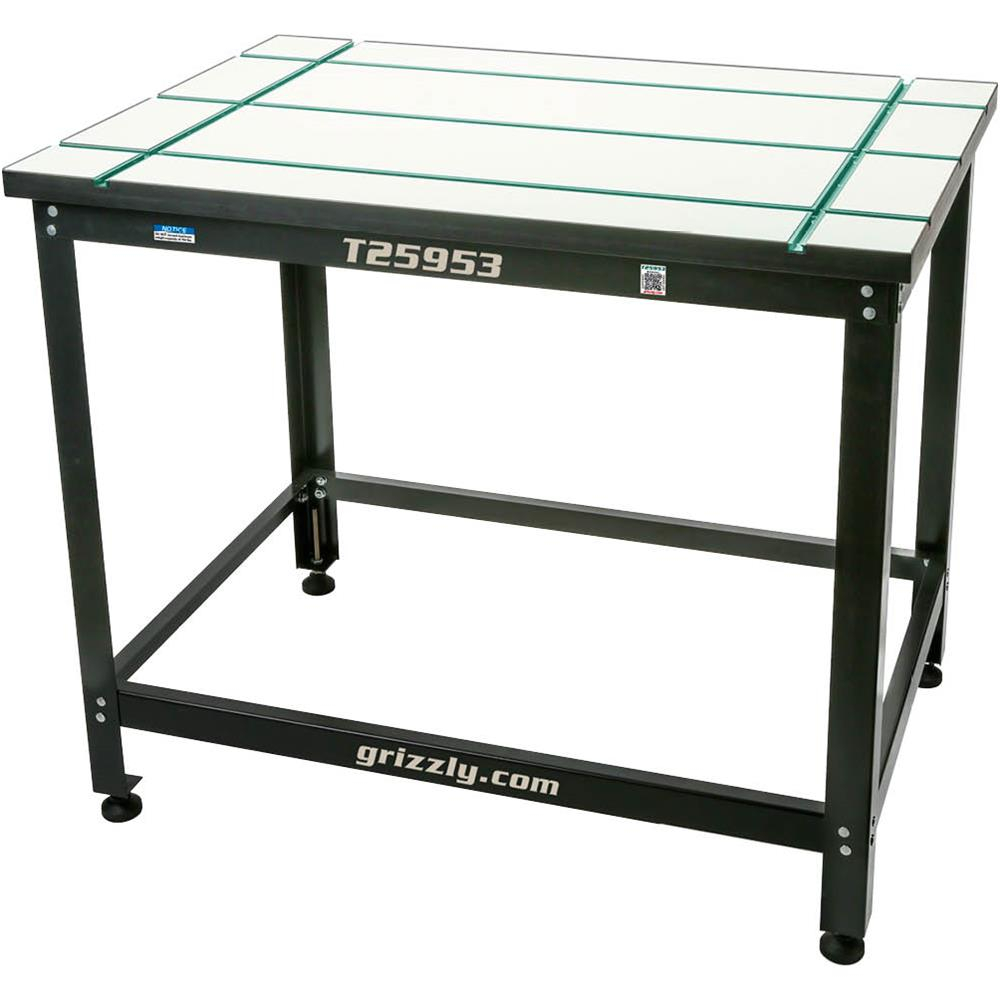 Grizzly Industrial T-Slot Work Table Review - The Civil War