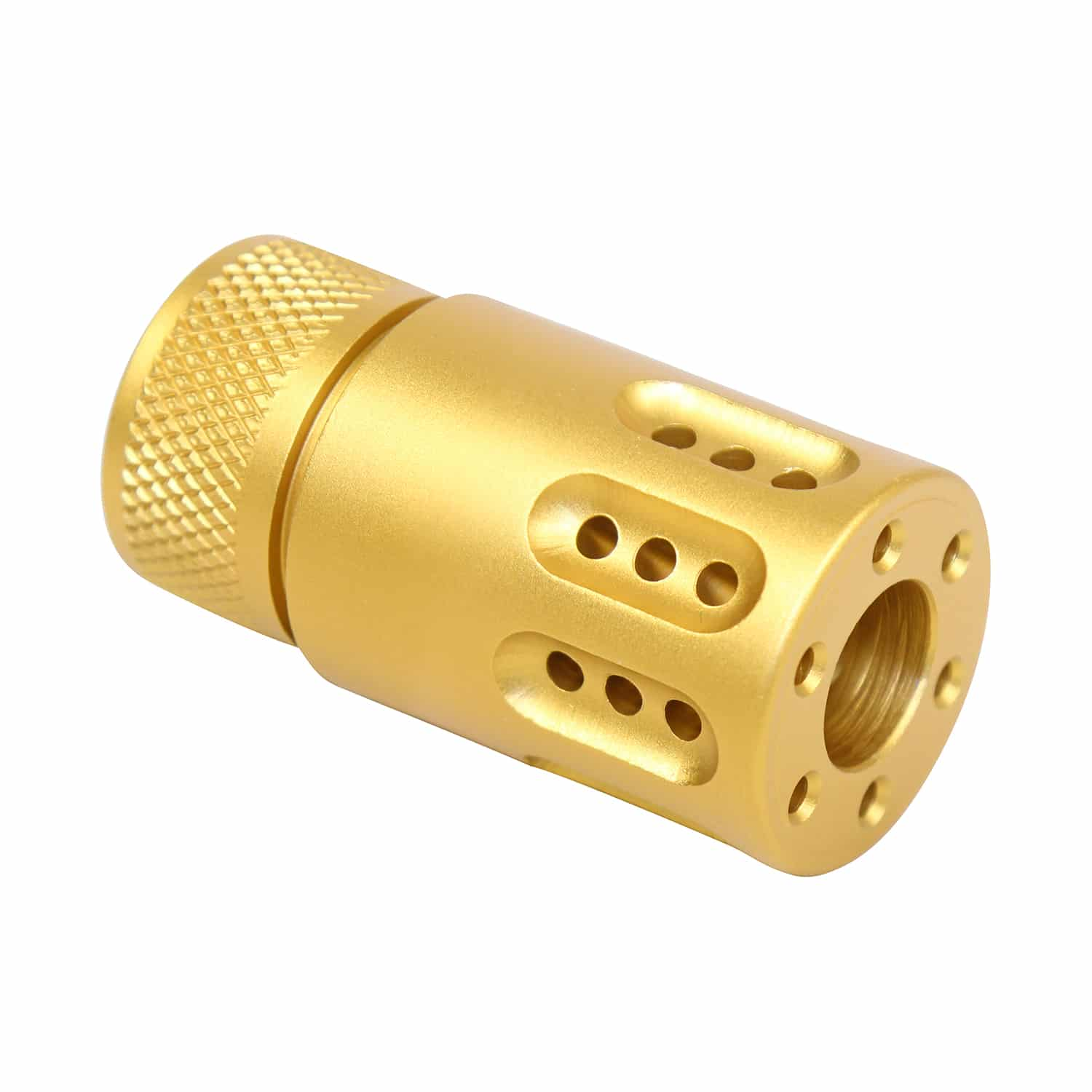 Guntec USA AR-15 Mini Slip Over Barrel Shroud with Multi Port Muzzle ...