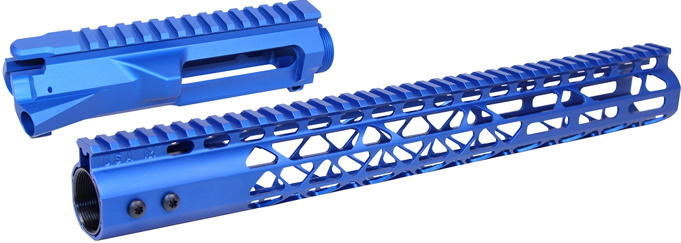Guntec USA AR 15 Stripped Billet Upper Receiver & 15in Airlite Series ...