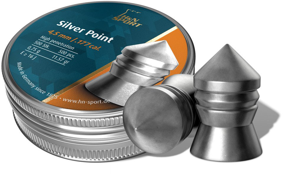 H&N Sport Silver Point .177 Caliber Air Rifle Pellets Review - The ...