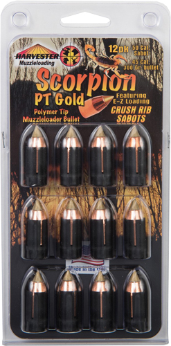Harvester Scorpion 50 Caliber .451 Muzzleloader Sabot Bullets Review ...
