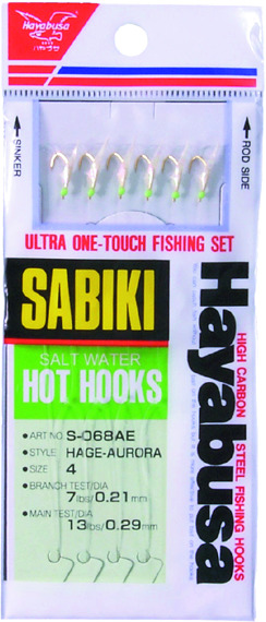 Hayabusa Hage-Aurora Sabiki Rig Review - The Civil War