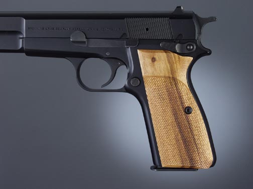 Hogue Browning Hi-Power Grip Checkered 09211 Review - The Civil War