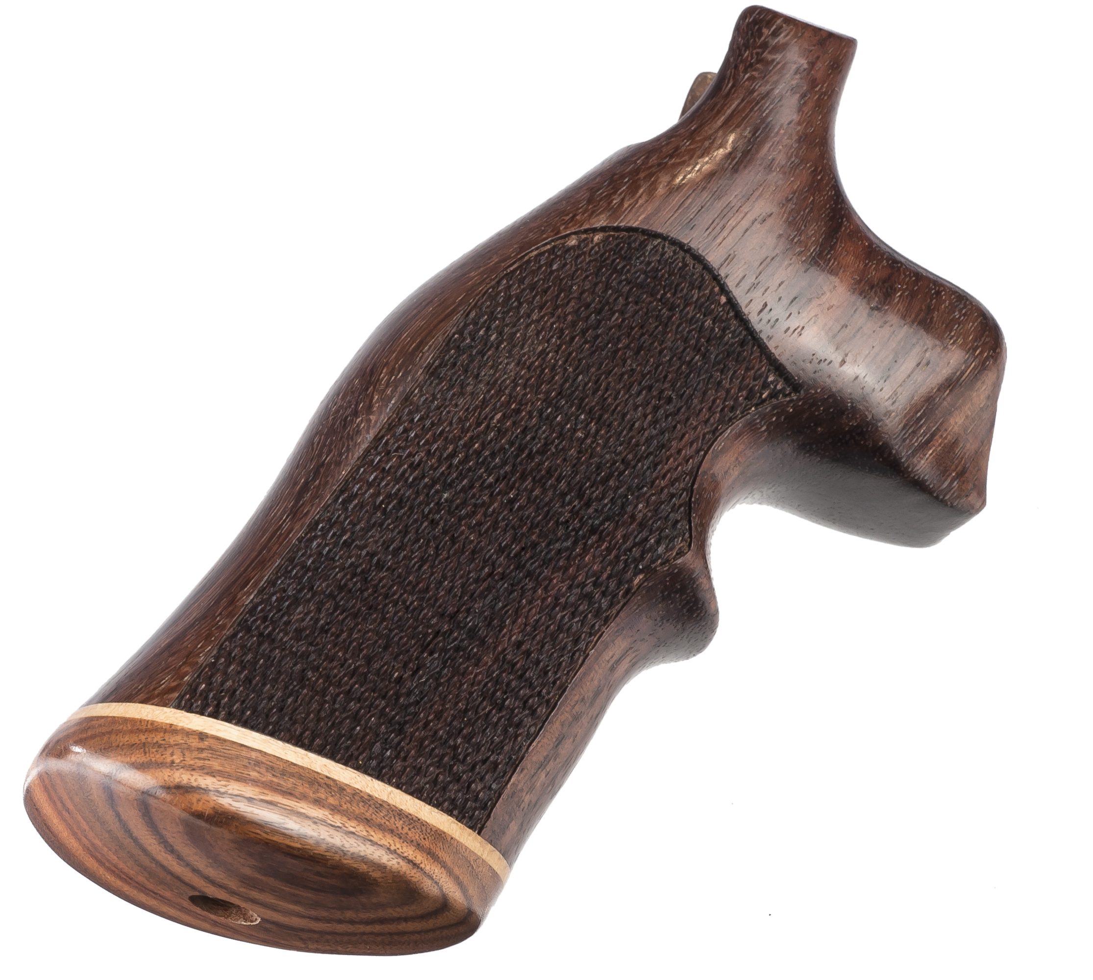 Hogue Dan Wesson SmallFrame Handgun Grip - Rosewood Checkered 57941 ...