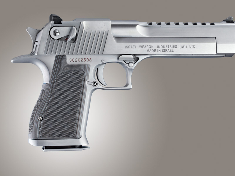 Hogue Desert Eagle Checkered G-10 - G-Mascus Black - 1 out of 3 models ...