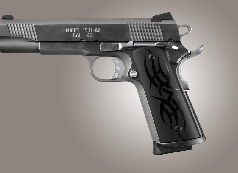 Hogue Govt. Handgun Grip S&A Mag Well Aluminum 45106 Review - The Civil War