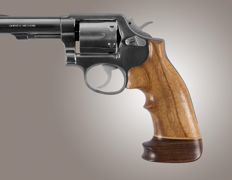 Hogue S&W K/L Square Butt Grip - Goncalo Finger Groove 10244 Review ...