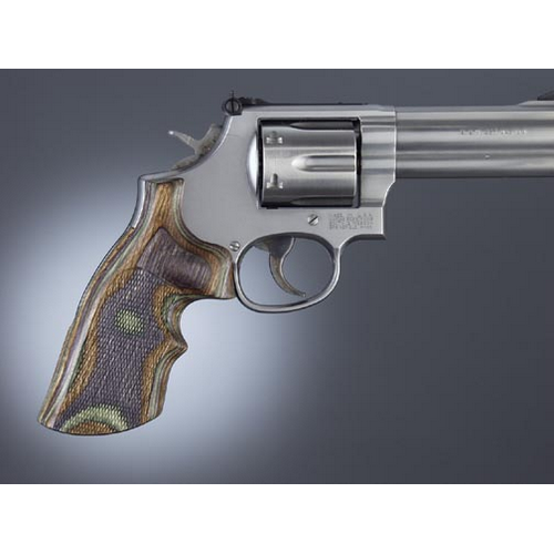 Hogue S&W K/L Sq. Butt Handgun Grip Finger Groove Checkered 10451 ...