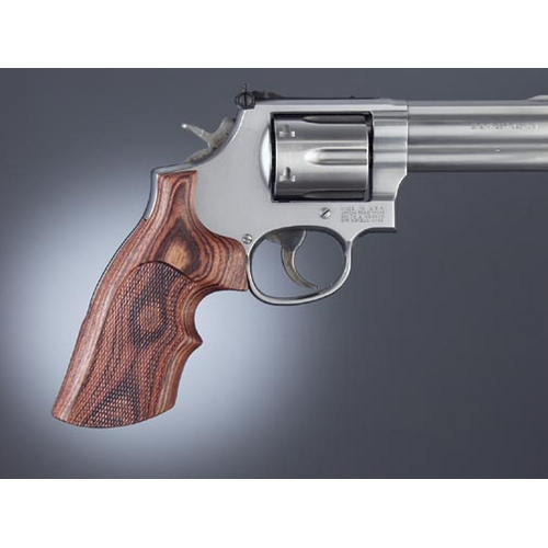 Hogue N Sq. Butt Handgun Grip Kingwood Finger Groove Checkered 29651 ...