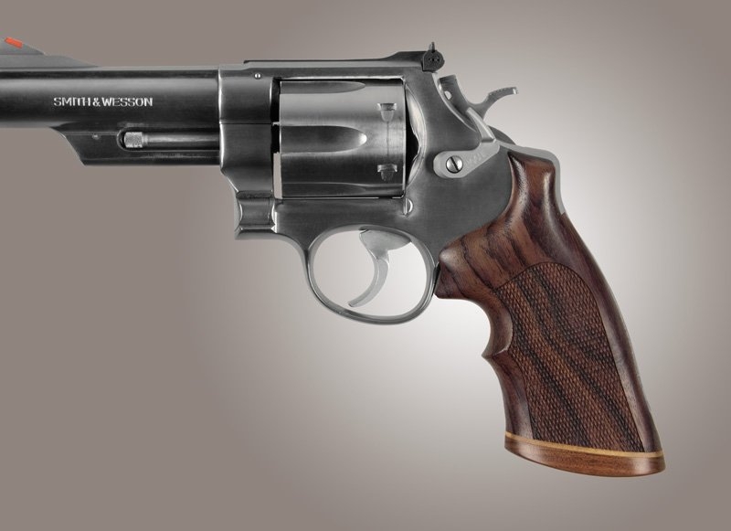 Hogue N Sq. Butt Handgun Grip Finger Groove Checkered 29941 Review ...