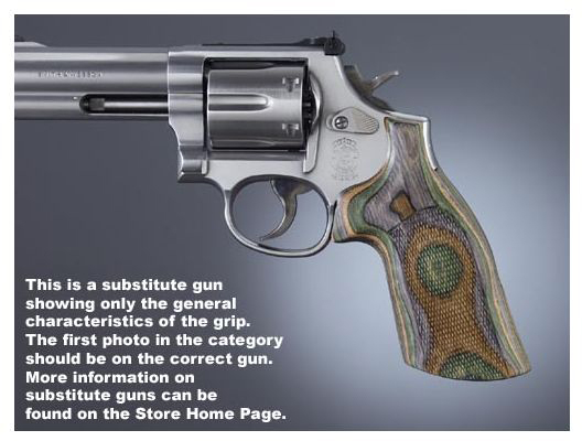 Hogue Python Handgun Grip Lamo Camo No finger Groove Checkered 46411 ...