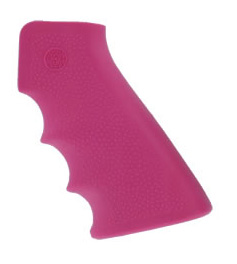 Hogue AR-15/M-16 Rubber Gun Grip with Finger Grooves Pink 15007 Review ...