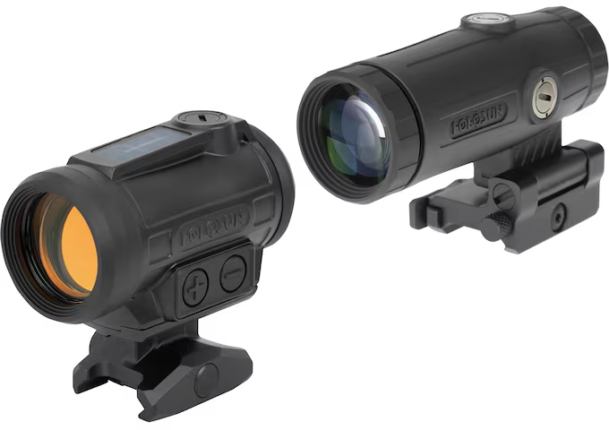 Holosun ARO-EVO-SPR 1x26mm Red Dot Sight w/ HM3X Magnifier Review - The ...