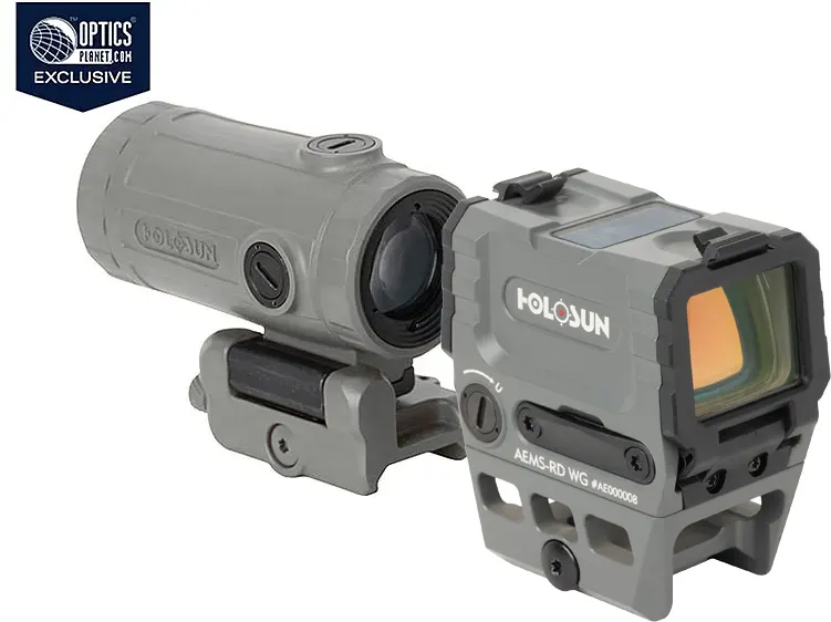 Holosun OPMOD AEMS Red Dot & HM3XT Magnifier Combo 1-3x | 4.7 Star ...